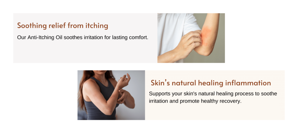 Anti-Itching Oil 200ml for Skin Relief | VedicTrust