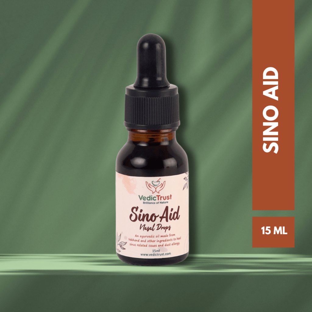 Sino Aid 15ml for Nasal Relief & Comfort | VedicTrust